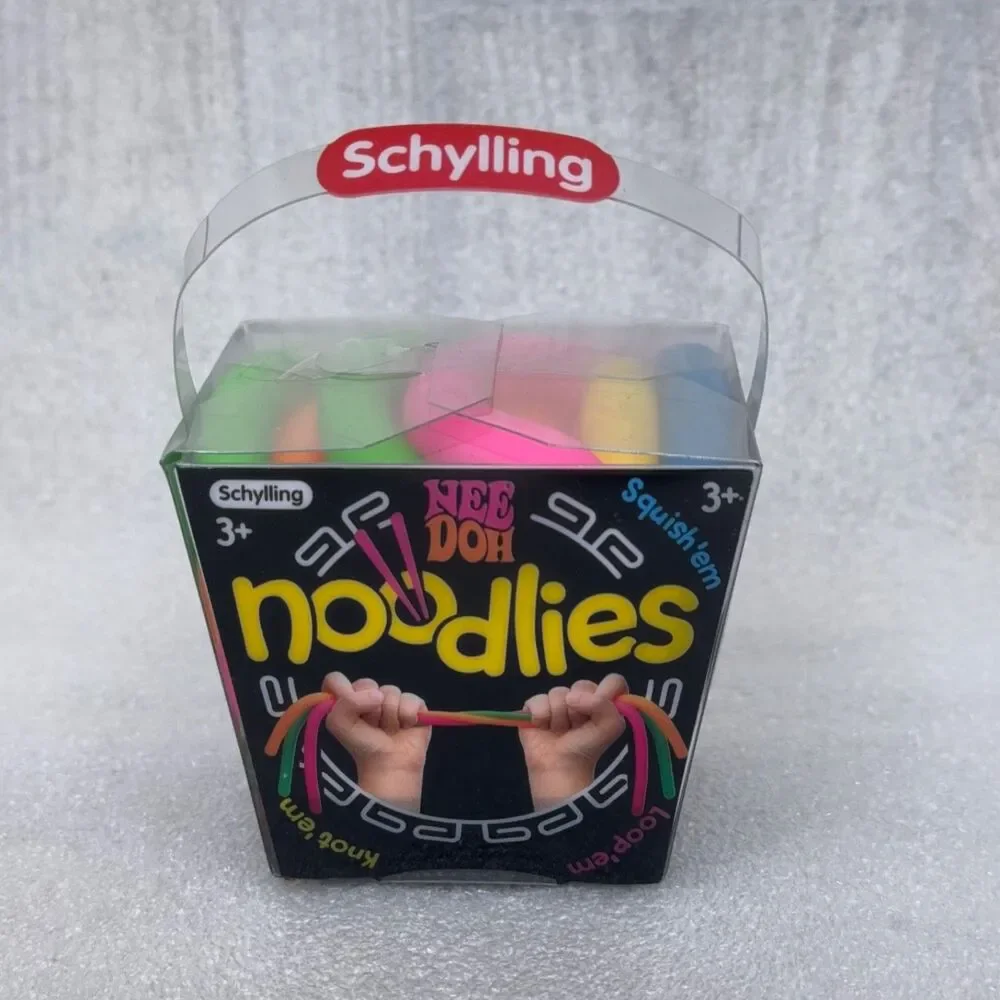 Schylling | Toys | Nee Doh Noodlies Sensory Fidget Toy 5 Colors ...